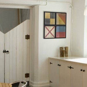 Our Basement Part 52: A Pair of DIY Beadboard Doors | Stately Kitsch